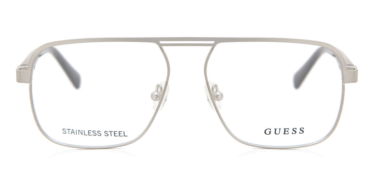 Guess GU 50064 005 Eyeglasses in Black Clear | SmartBuyGlasses USA