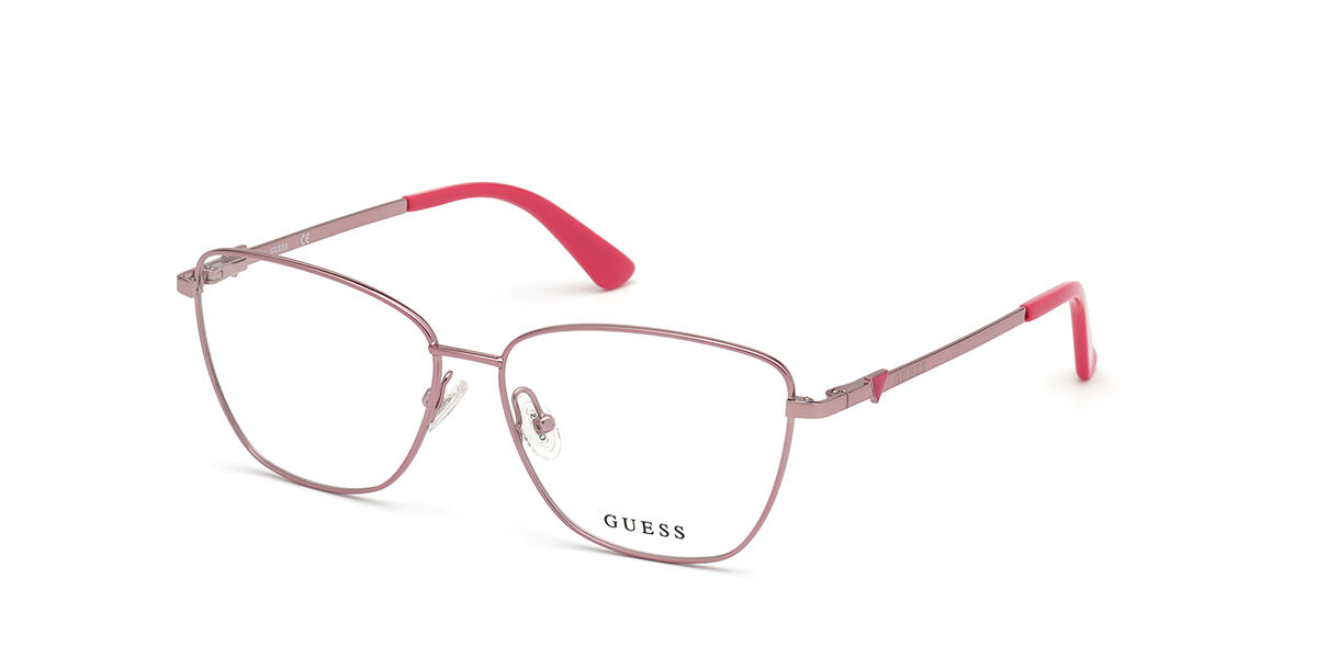 Guess GU2779 072 Eyeglasses in Shiny Pink | SmartBuyGlasses USA