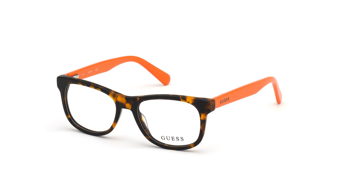 Guess GU 9195 Kids 052 Eyeglasses in Dark Havana | SmartBuyGlasses USA