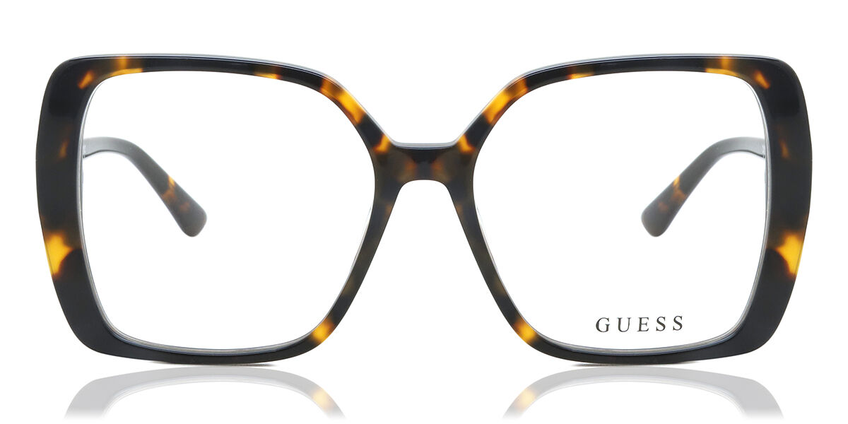 Guess GU2876 052 Eyeglasses in Dark Havana | SmartBuyGlasses USA