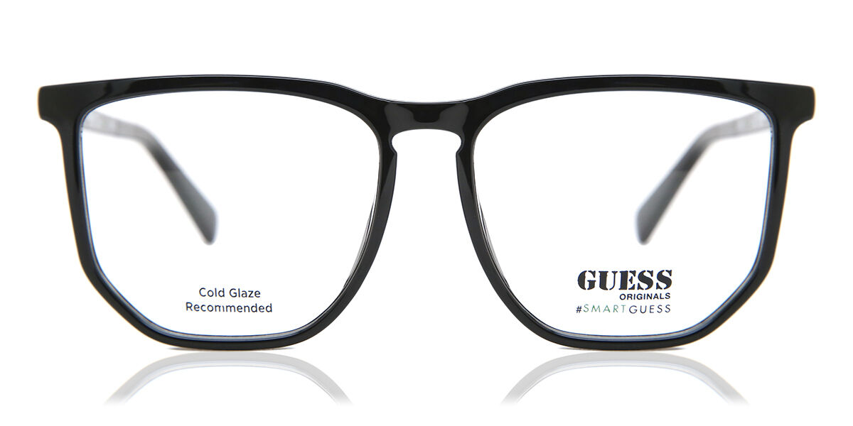 Guess GU8237 001 Glasses Shiny Black | VisionDirect Australia