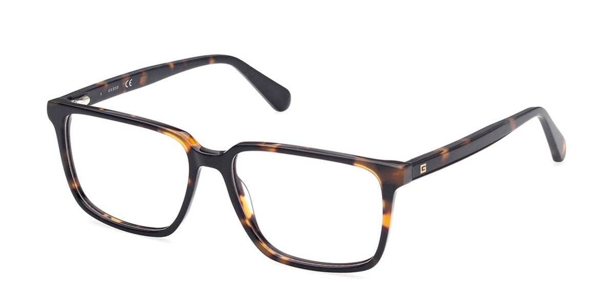 Guess GU50047 052 Glasses Dark Havana | SmartBuyGlasses UK