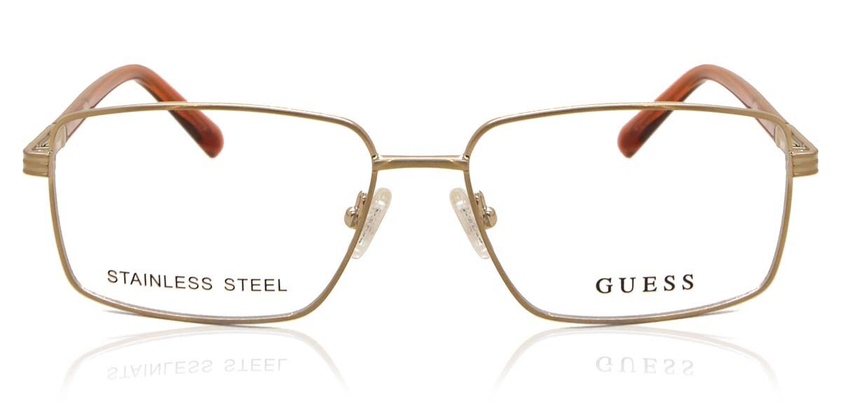 Guess GU50061 033 Eyeglasses in Gold | SmartBuyGlasses USA