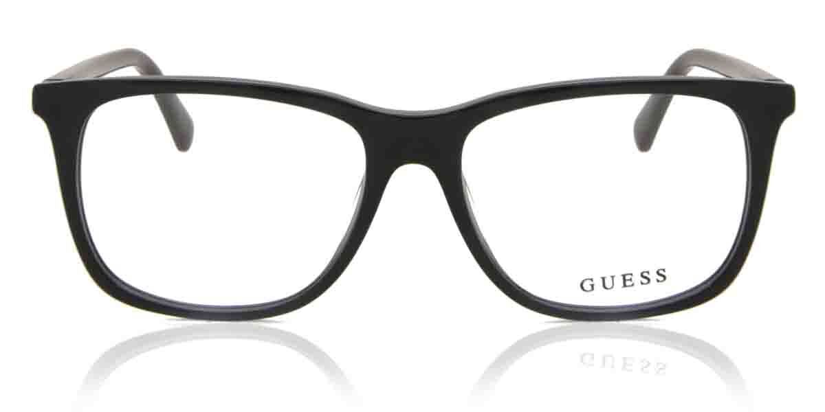 Guess GU5223 001 Eyeglasses in Black | SmartBuyGlasses USA