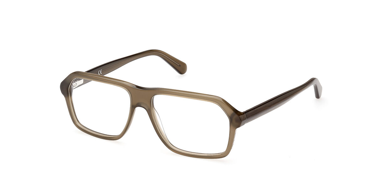 Guess GU 50072 095 Glasses Transparent Green | VisionDirect Australia