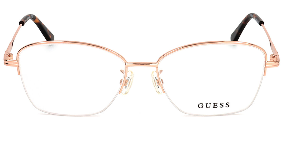 Guess GU2888-D Asian Fit 028 Glasses Shiny Rose Gold | VisionDirect ...