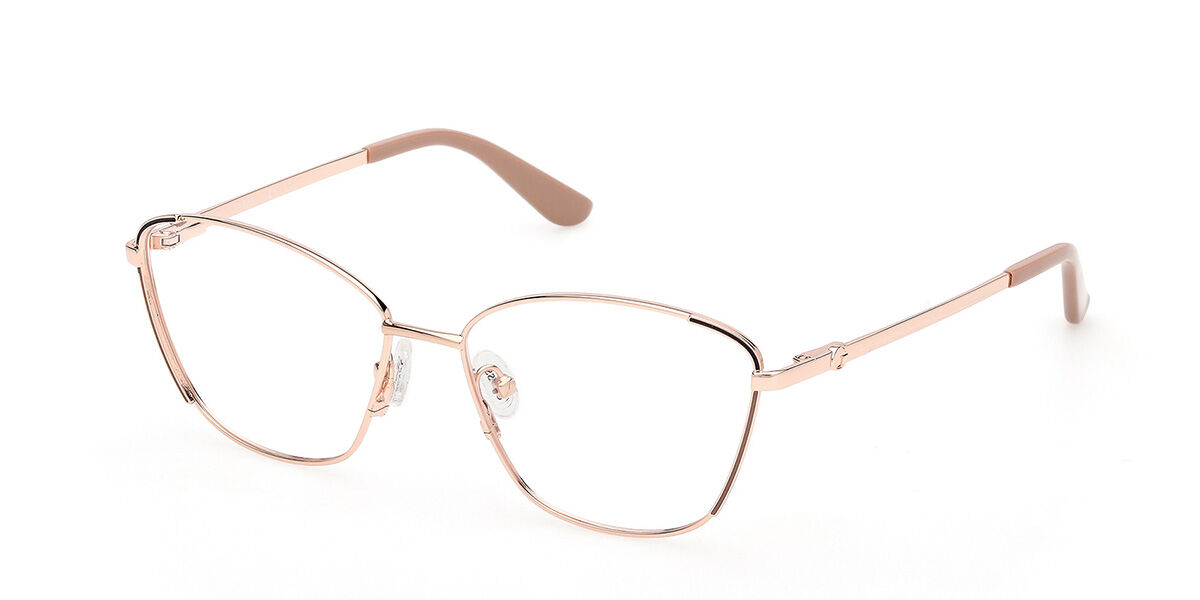 Guess GU50224 059 Glasses Shiny Rose Gold | VisionDirect Australia