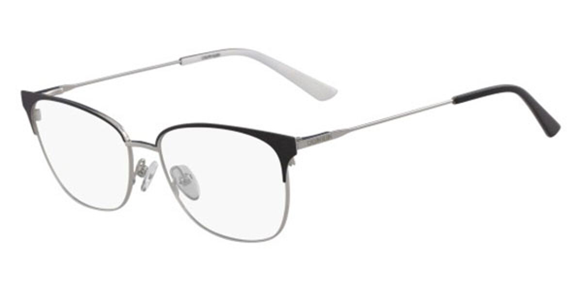 CK 18108 001 Eyeglasses in Black/Silver | SmartBuyGlasses USA