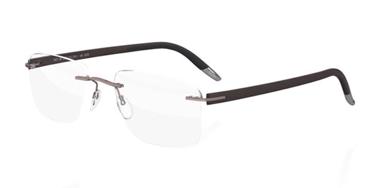 Silhouette SPX SIGNIA 5319 6059 Eyeglasses in Brown | SmartBuyGlasses USA