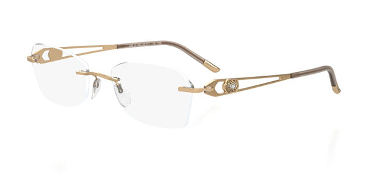 Silhouette RADIANCE 4359 6052 Eyeglasses in Silver | SmartBuyGlasses USA