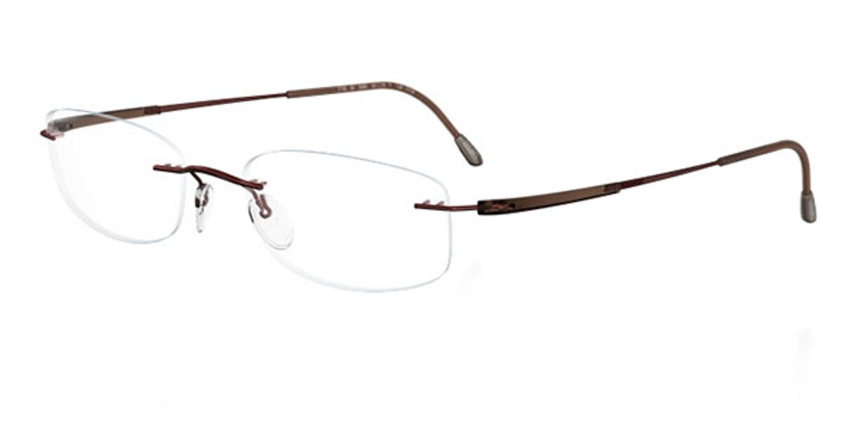 Silhouette TITAN DYNAMICS 6781 6054 Eyeglasses in Brown ...