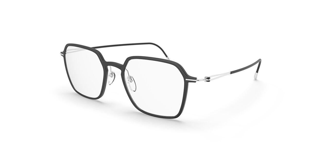 Silhouette Lite Spirit 2927 9000 Glasses Matte Black | SmartBuyGlasses UK