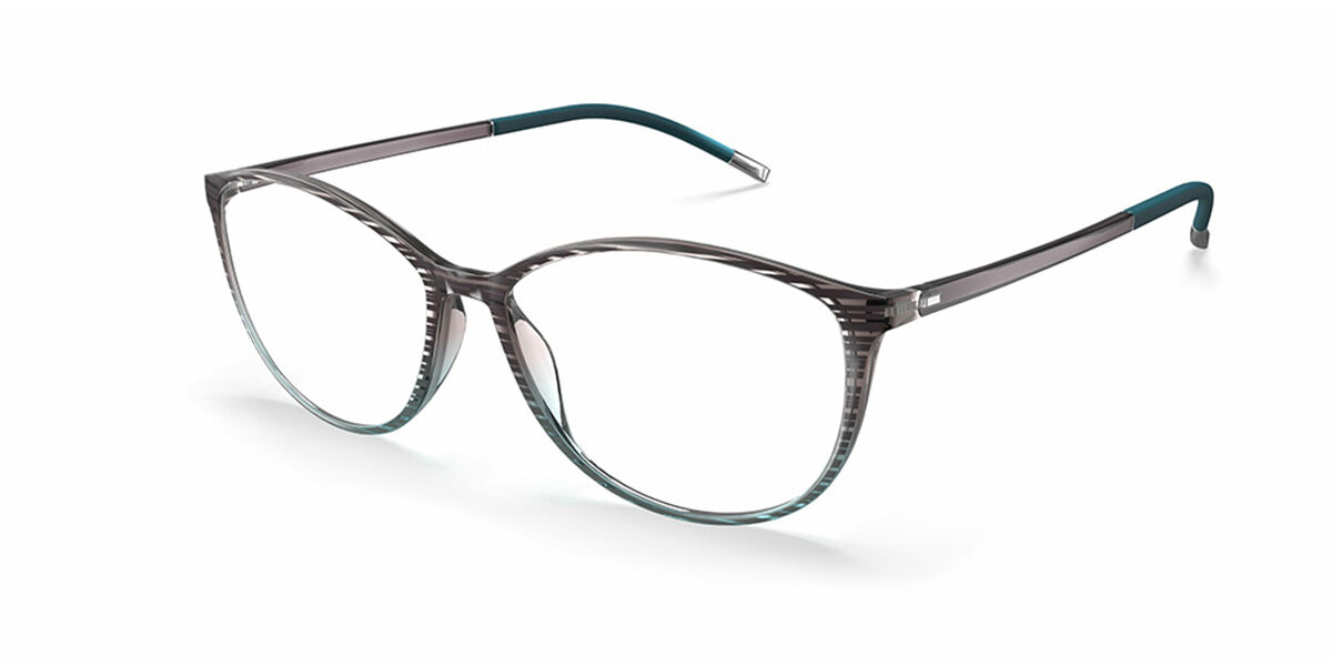 Silhouette SPX Illusion 1604 6610 Eyeglasses in Stripes Mint Green ...