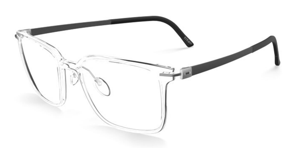 Silhouette Infinity View 2937 1000 Eyeglasses in Transparent White ...
