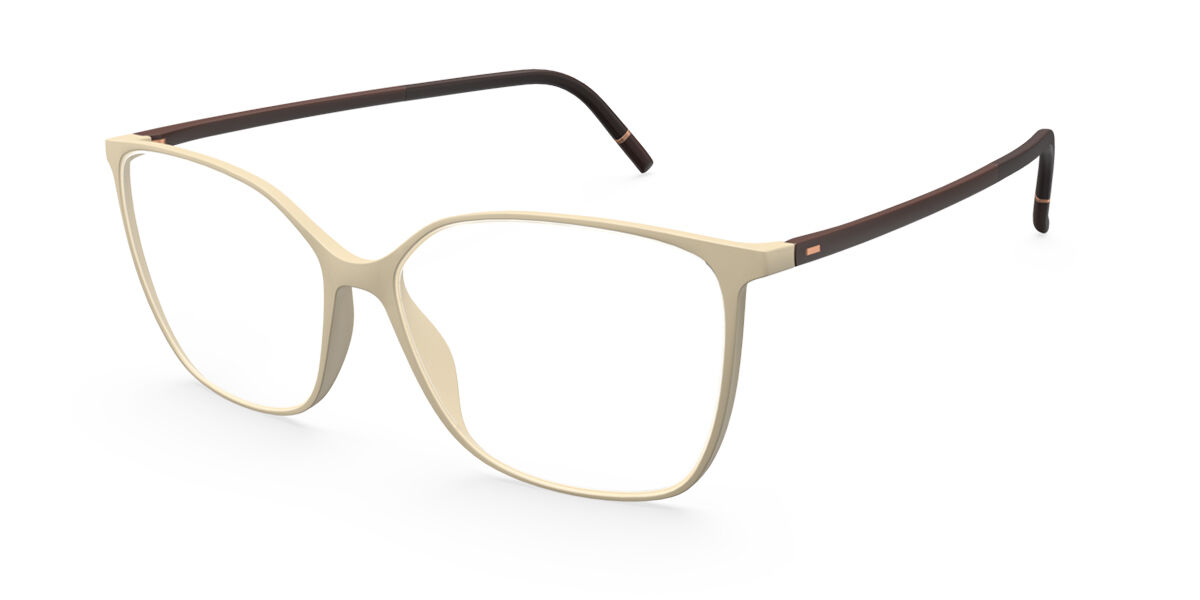 Silhouette Pure Wave 1612 8530 Eyeglasses In Off White Smartbuyglasses Usa