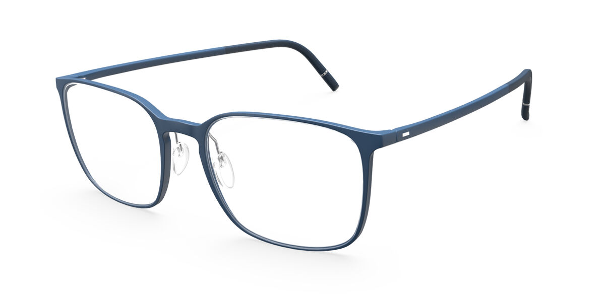 Silhouette Pure Wave 2954 4510 Eyeglasses in Blue | SmartBuyGlasses USA