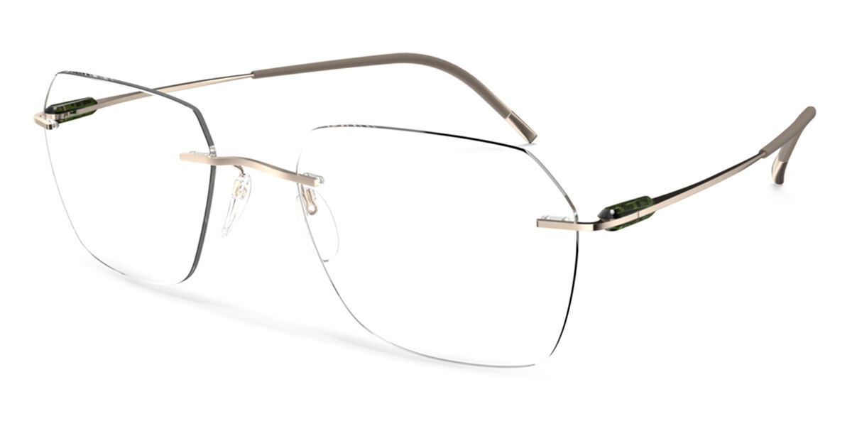 Silhouette Purist 5561/IS 8640 Glasses Gold | VisionDirect Australia