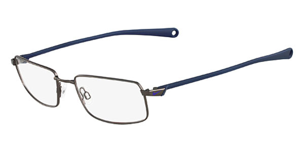 Nike 4242 033 Eyeglasses in Shiny Gunmetal | SmartBuyGlasses USA
