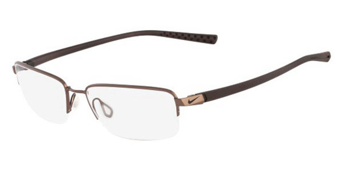 Nike 4214 242 Glasses Walnut Dark Brown | VisionDirect Australia