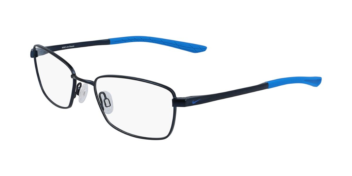 Nike 4642 401 Glasses Satin Blue/Photo Blue | VisionDirect Australia