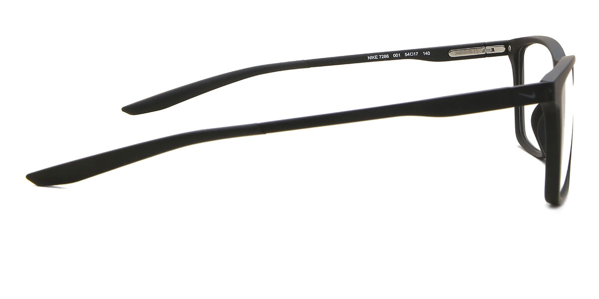 Nike 7286 001 Square Matte Black Eyeglasses | SmartBuyGlasses US