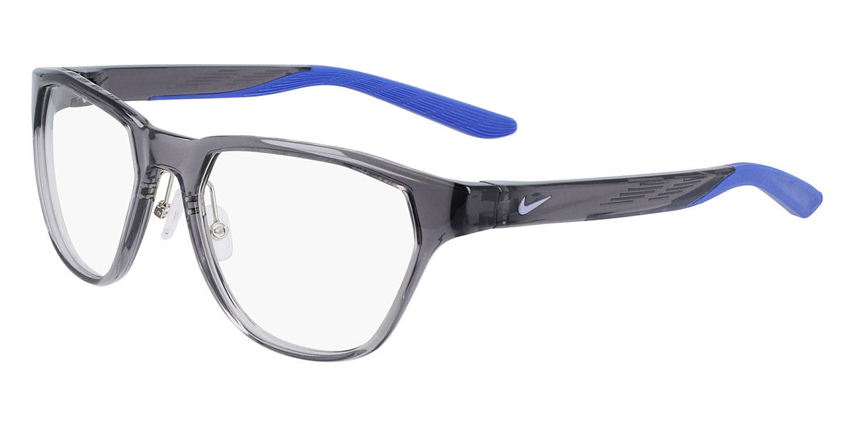 Nike 7400 034 Eyeglasses in Transparent Grey | SmartBuyGlasses USA