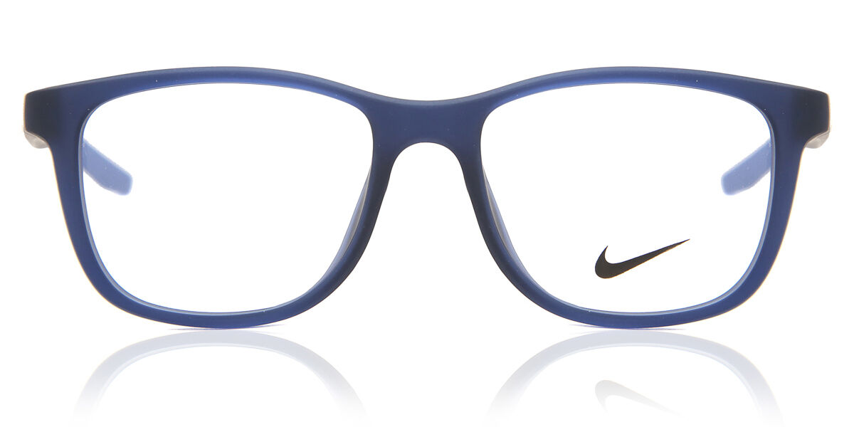 Nike 5047 410 Eyeglasses in Matte Midnight Blue | SmartBuyGlasses USA