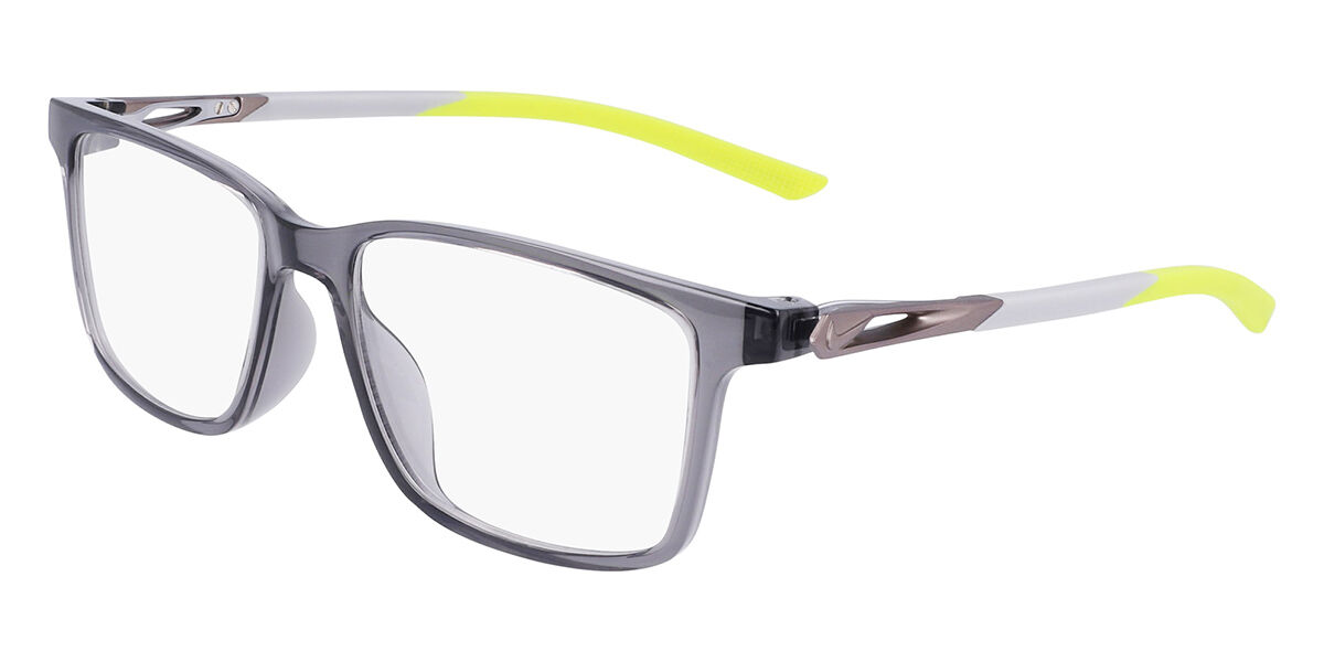 Nike 7145 034 Eyeglasses in Transparent Dark Grey | SmartBuyGlasses USA