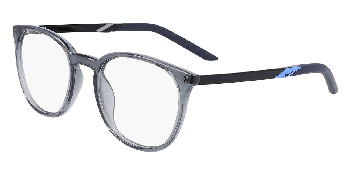Nike 7257 034 Eyeglasses in Transparent Dark Grey | SmartBuyGlasses USA