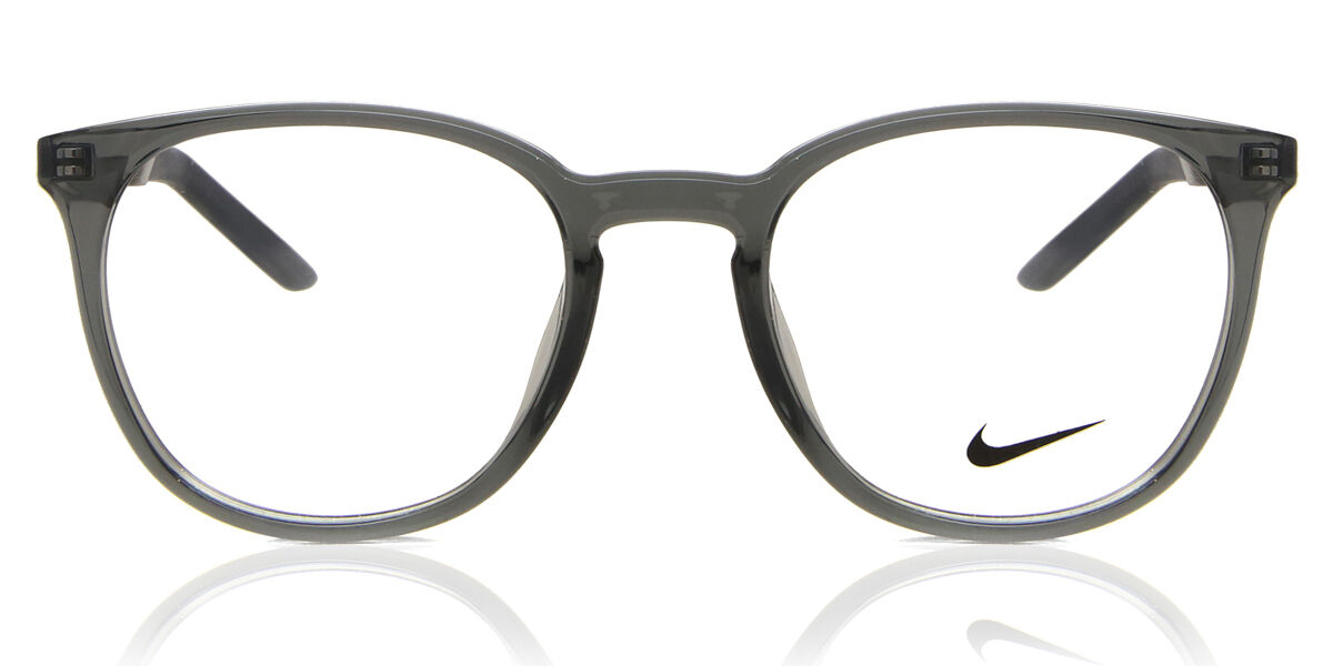 Nike 7257 034 Eyeglasses in Transparent Dark Grey | SmartBuyGlasses USA