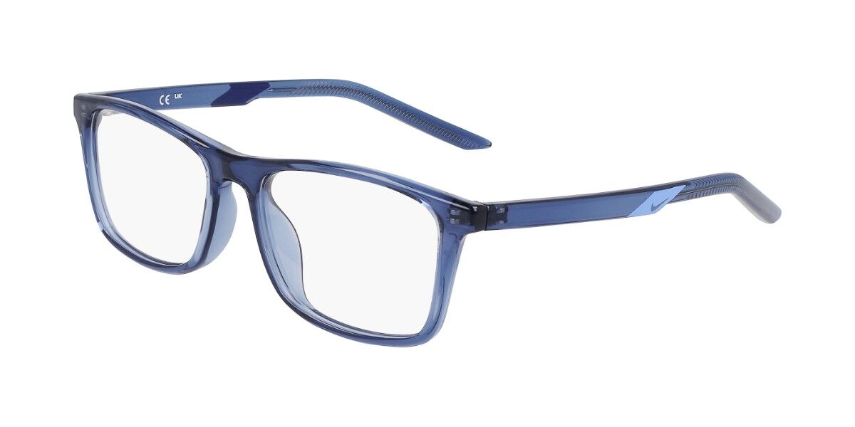 Nike 5544 413 Eyeglasses in Transparent Mystic Navy Blue ...