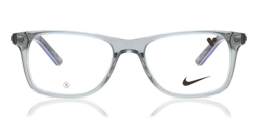 Nike 5549 034 Glasses Transparent Dark Grey | VisionDirect Australia