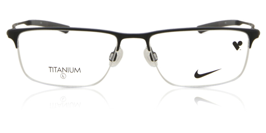 Nike 6064 001 Glasses Satin Black | VisionDirect Australia