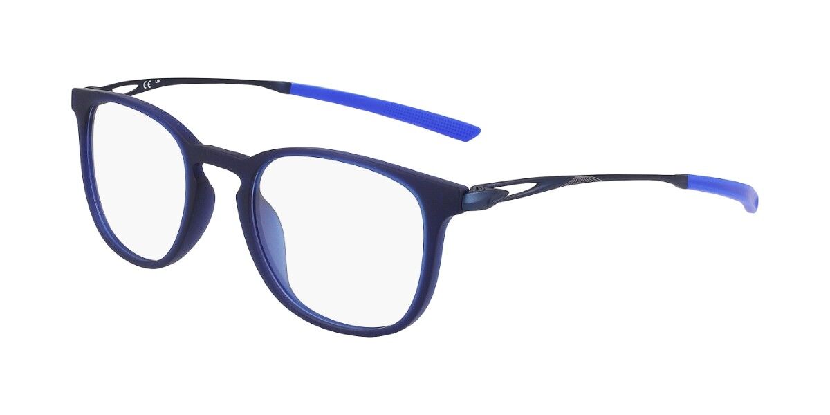Nike 7151 410 Glasses Matte Midnight Navy Blue | VisionDirect Australia