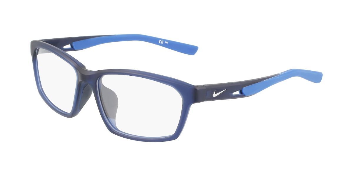 Nike 7017LB 410 Eyeglasses in Transparent Matte Navy Blue ...