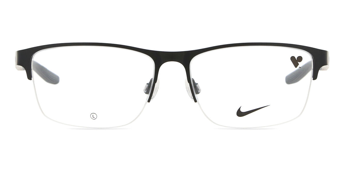 Nike 8153 001 Eyeglasses in Satin Black | SmartBuyGlasses USA