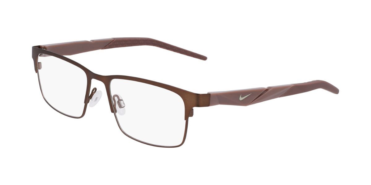 Nike 8154 201 Eyeglasses in Satin Dark Brown | SmartBuyGlasses USA