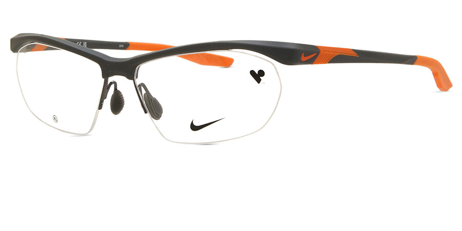 Nike 7401 034 Glasses Matte Dark Grey | VisionDirect Australia