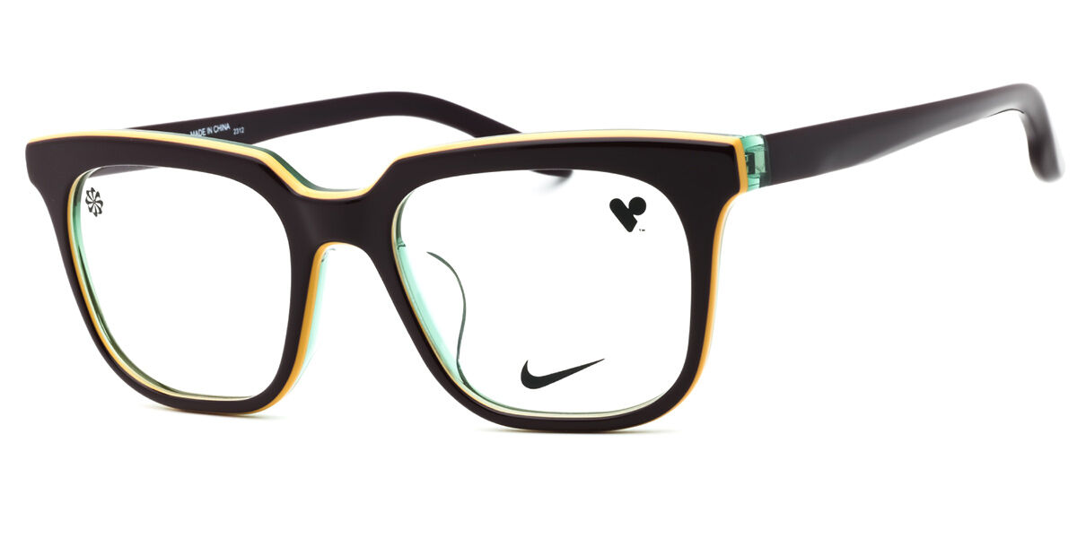Nike 7167LB 502 Glasses Raisin Purple On Double Laminate | VisionDirect ...