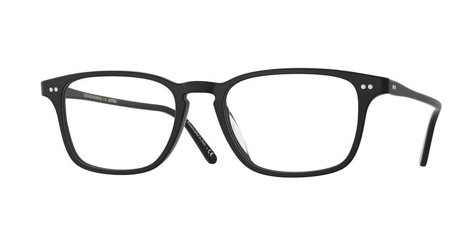 Oliver Peoples OV5427U Berrington 1465 Rechteckig Semi-Matte Black ...