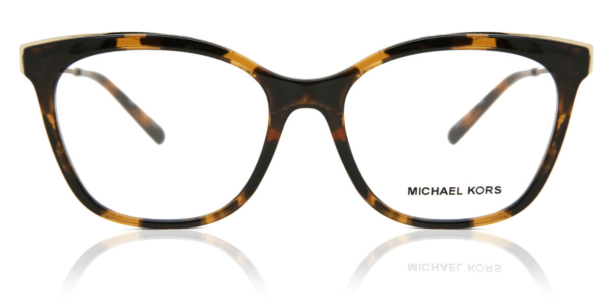 Michael Kors MK4076U ROME 3006 Eyeglasses in Dark Havana ...