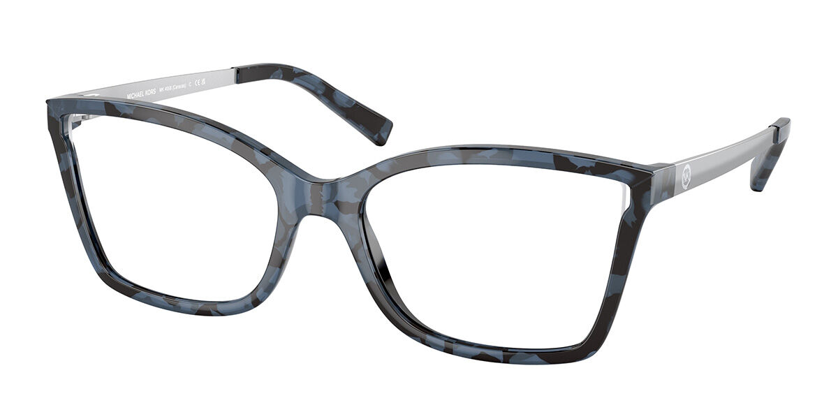 Michael Kors MK4058 CARACAS 3333 Eyeglasses in Blue Tortoise ...