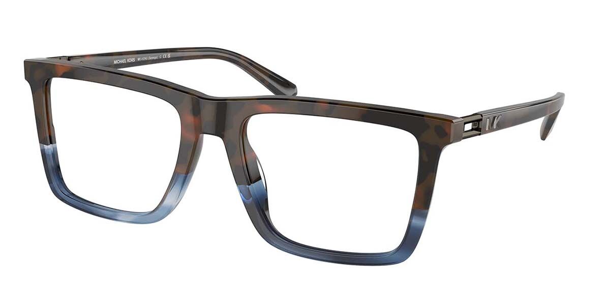 Lentes Recetados Michael Kors MK4124U SORENGO 3977 Blue Block Tortoise ...