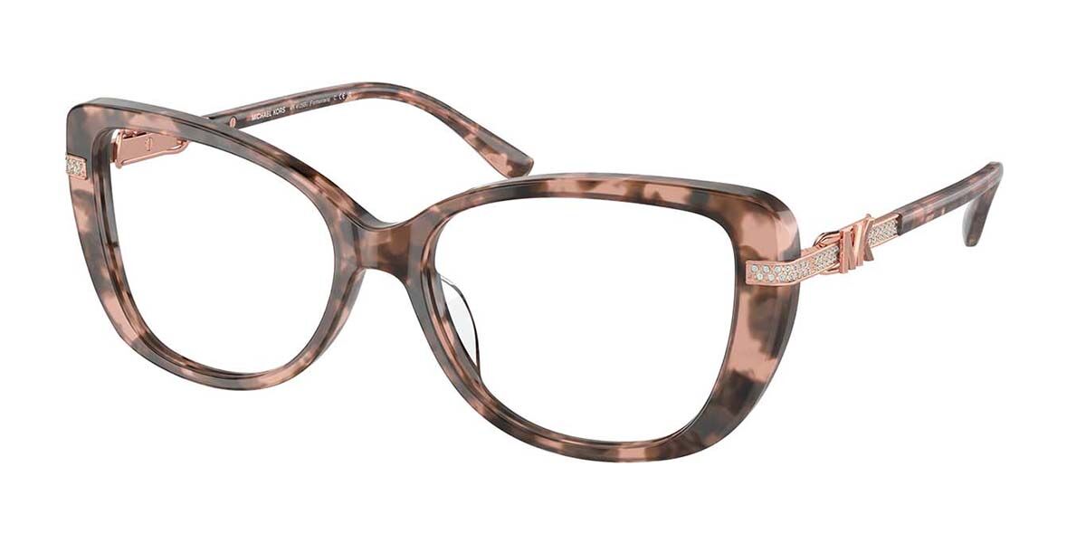 Michael Kors MK4125BU FORMENTERA 3009 Glasses Pink Tortoise ...