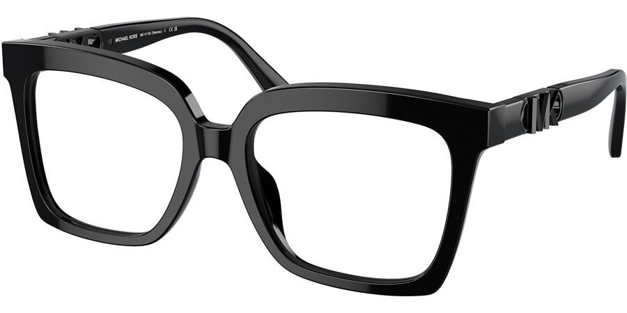 Michael Kors MK4119U NASSAU 3005 Glasses Black | VisionDirect Australia