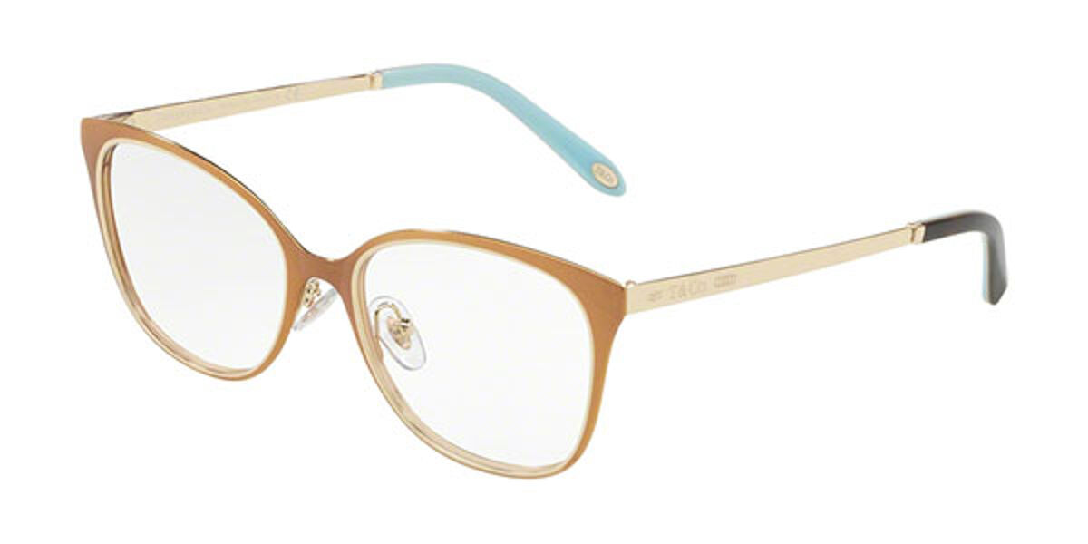 Tiffany & Co. TF1130 6128 Eyeglasses in Brown/Pale Gold ...