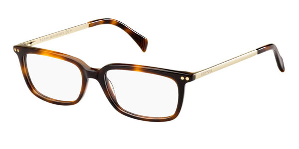 Tommy Hilfiger TH 1241 CRX Glasses Havana Gold | SmartBuyGlasses UK