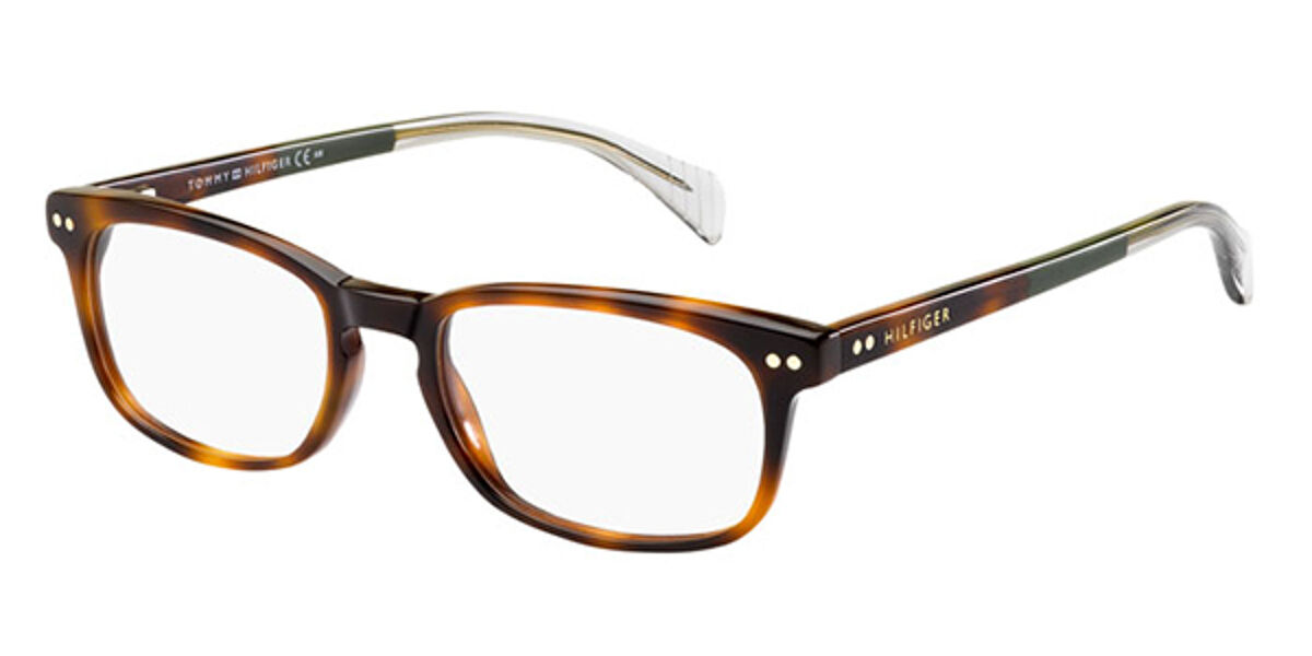 Tommy Hilfiger TH 1200 G83 Eyeglasses in Havana | SmartBuyGlasses USA