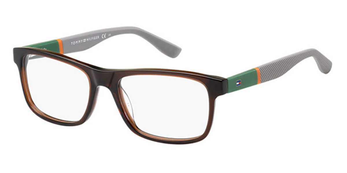 Tommy Hilfiger TH 1282 FO2 Eyeglasses in Brown | SmartBuyGlasses USA