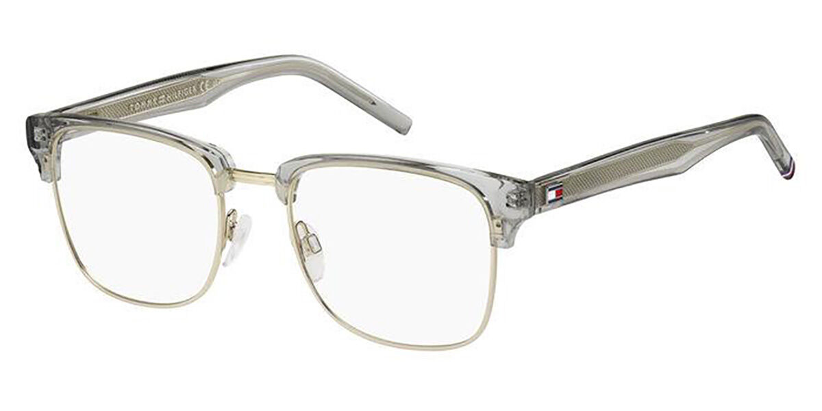 Óculos de Grau Tommy Hilfiger TH 1988 KB7 Transparent Grey Gold | OculosWorld Brasil